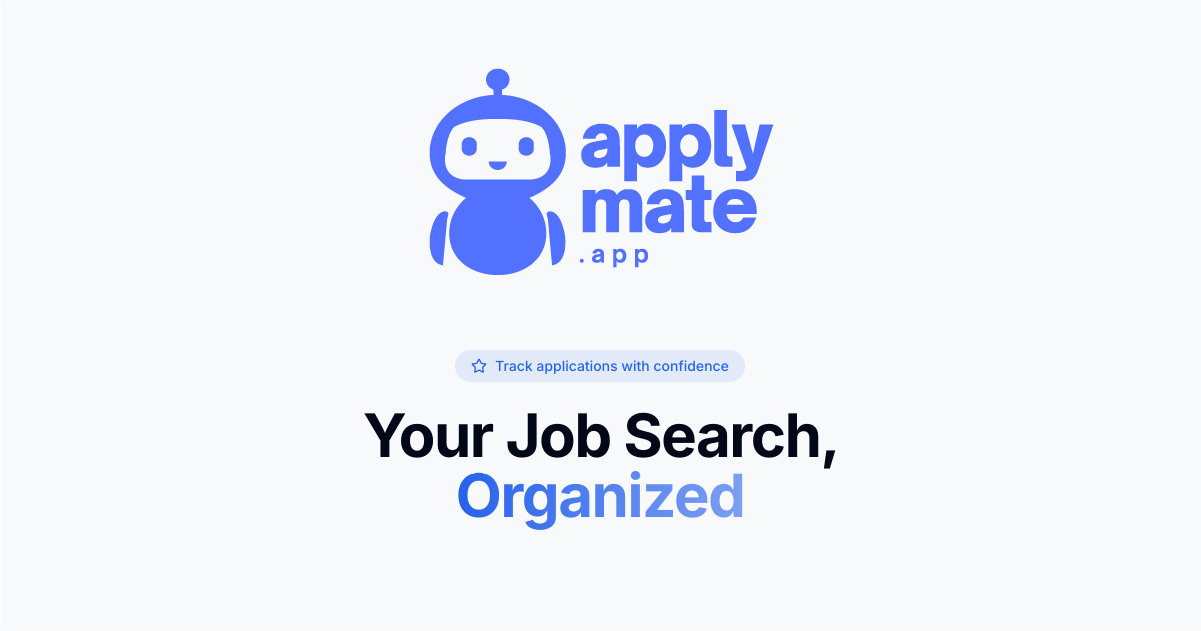 ApplyMate - Your Job Application Companion